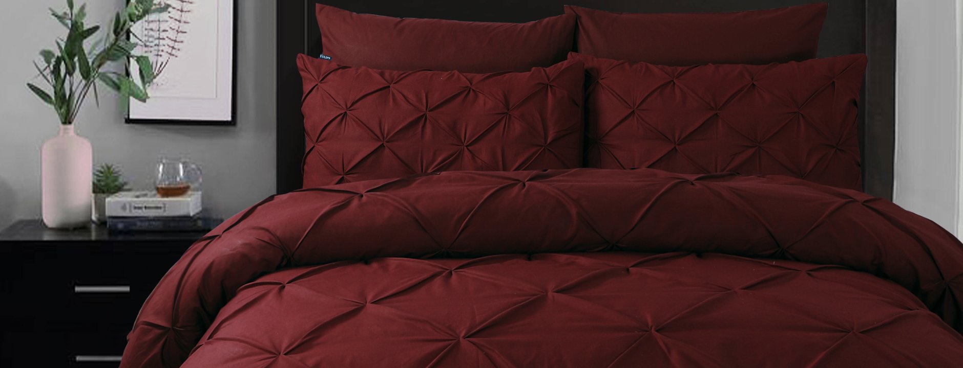 Pintuck Quilt Covers – Tulips