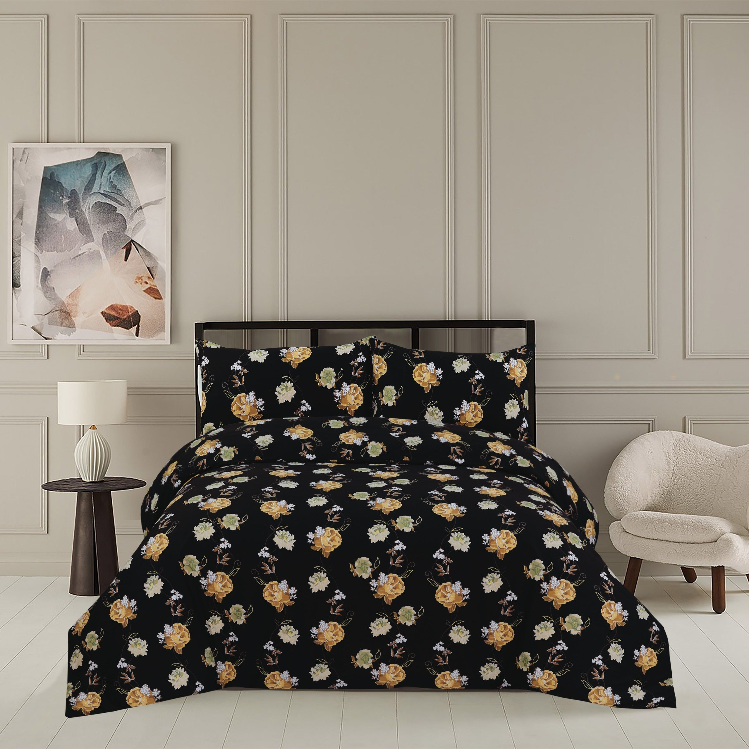 Printed Bed Sheet – Tulips