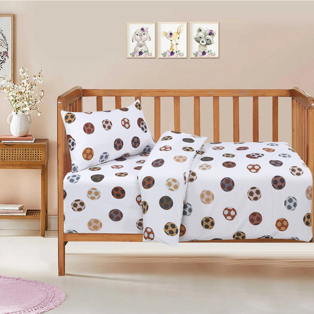 Soccer Play - Cot Set – Tulips