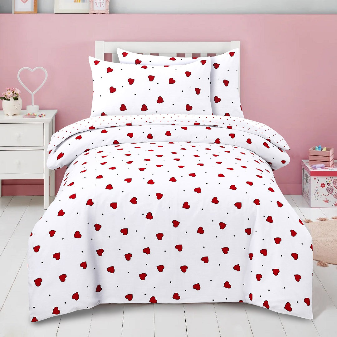 Hearts - Bedsheet – Tulips